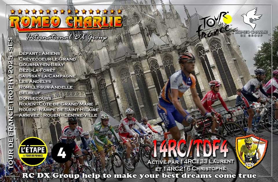 14RC/TDF4 - Romeo Charlie logs and eQSL