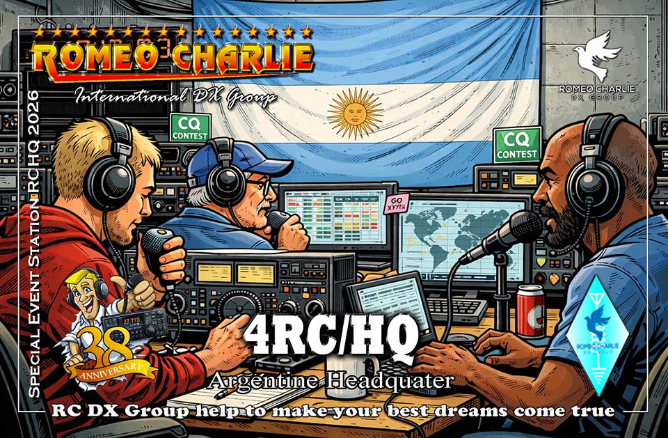 4RC/HQ - Romeo Charlie logs and eQSL